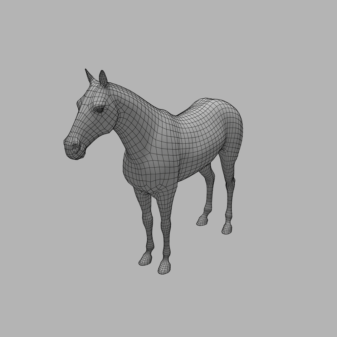 3D realistic horse rigged model - TurboSquid 1269035