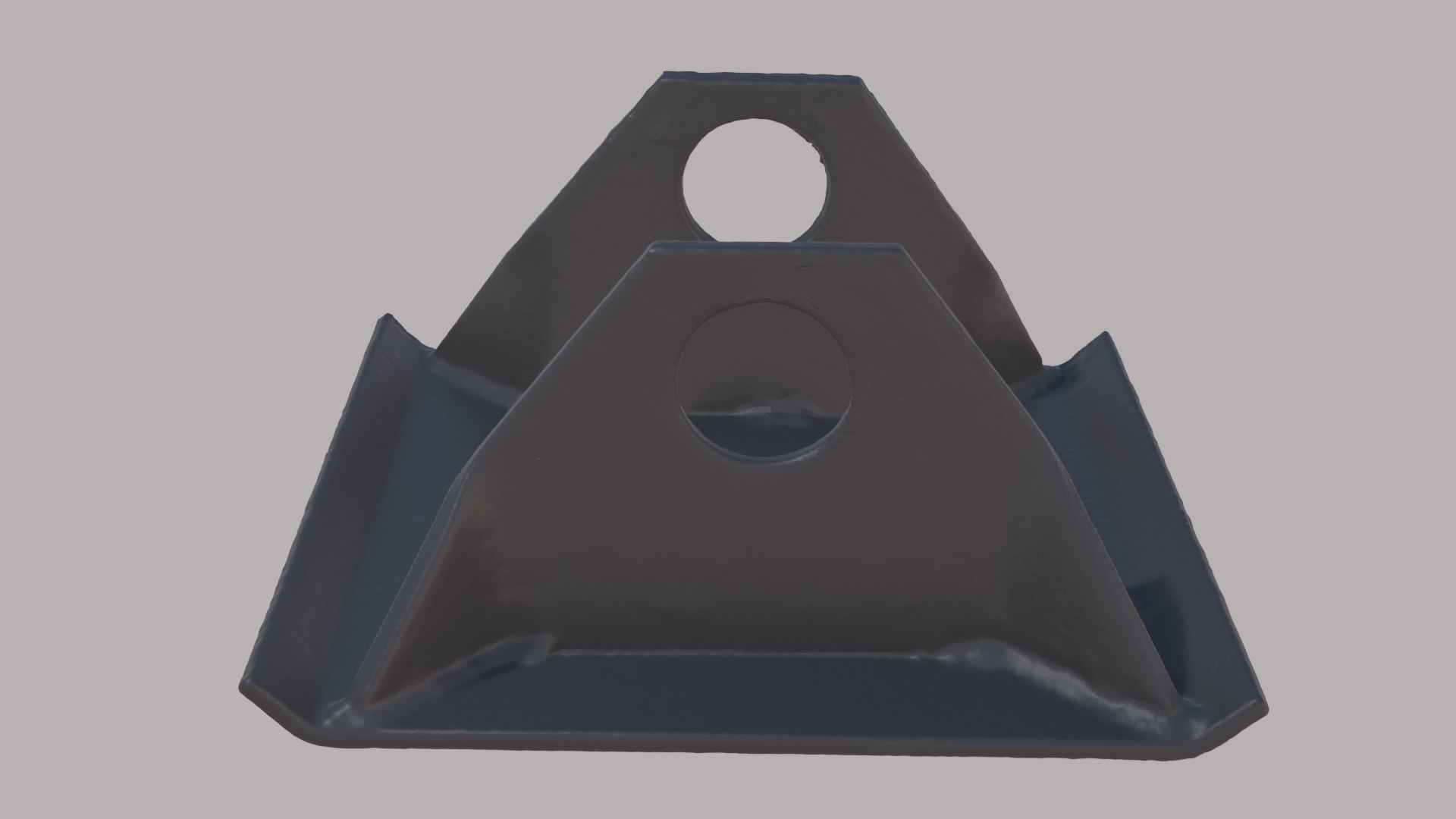 3D Container Landing Gear Foot - TurboSquid 2252190