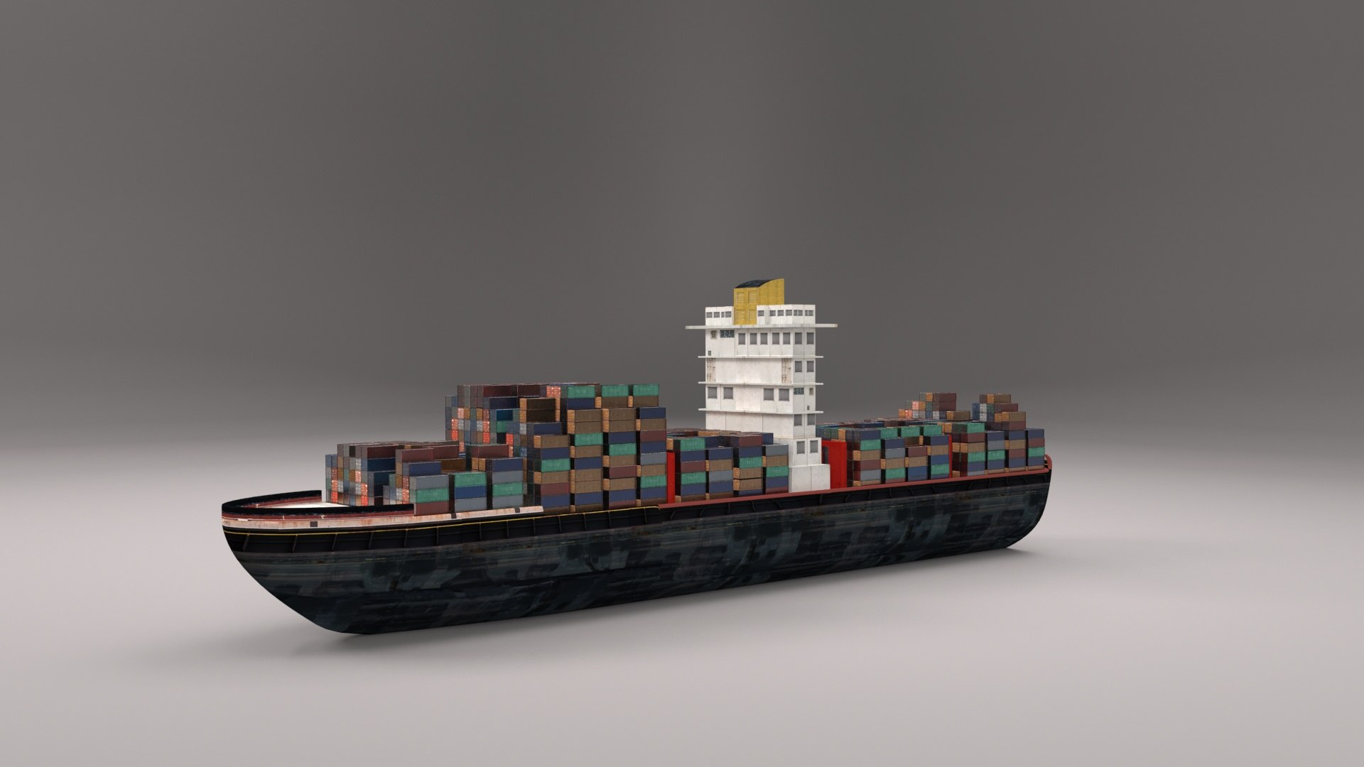 Container Ship 3D Model - TurboSquid 2032751