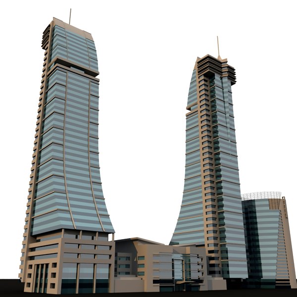 princess tower dubai 3d max