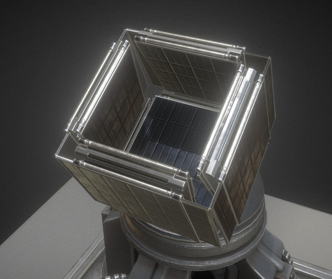 Solar Power Tower 3ds