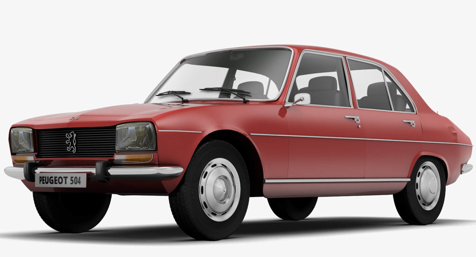 peugeot 504 3d model