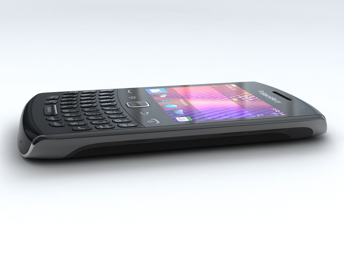 3d blackberry curve 9360 9350 model
