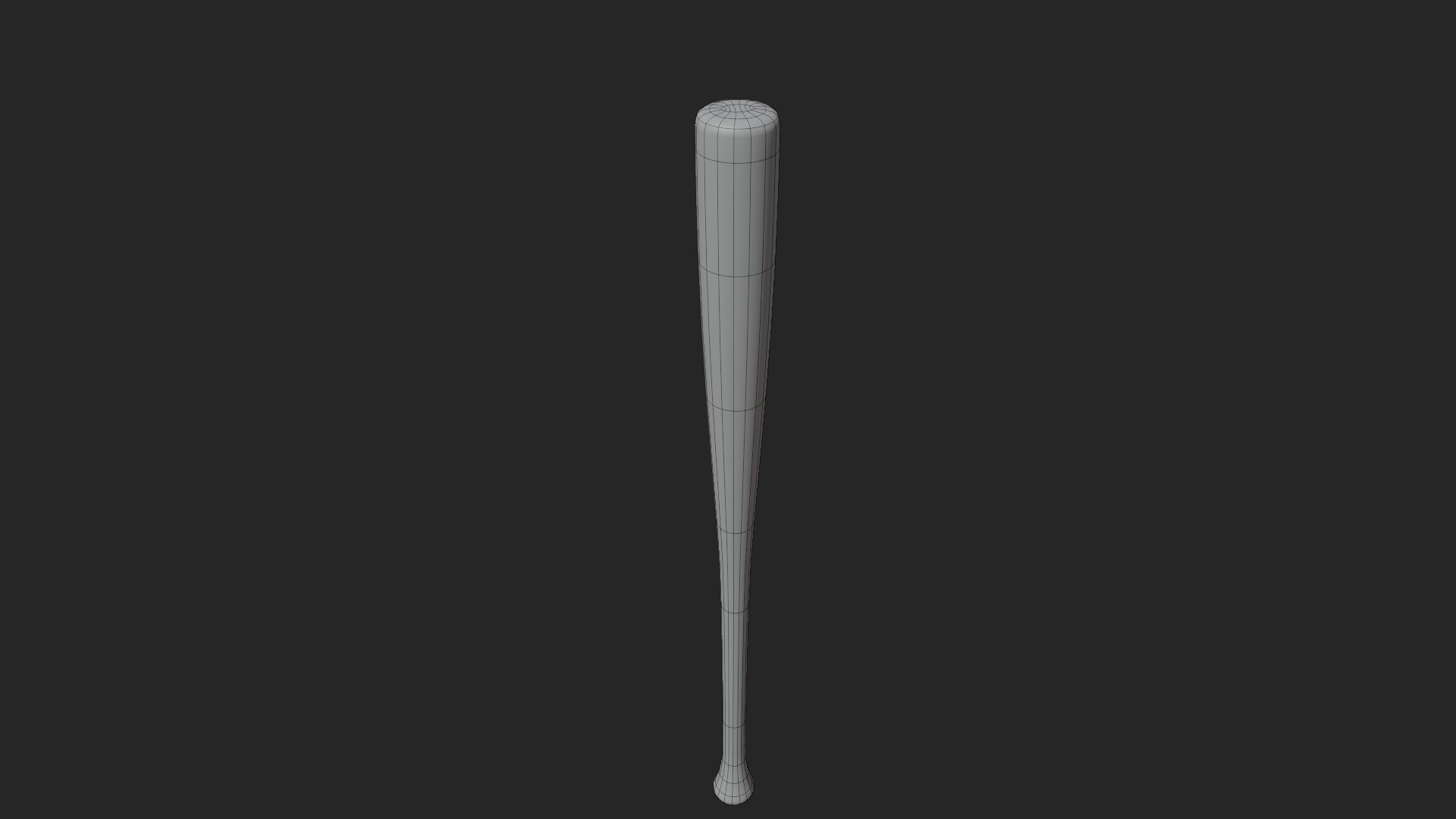 Baseball Bat Wooden Low Poly 3D Model - TurboSquid 1736298
