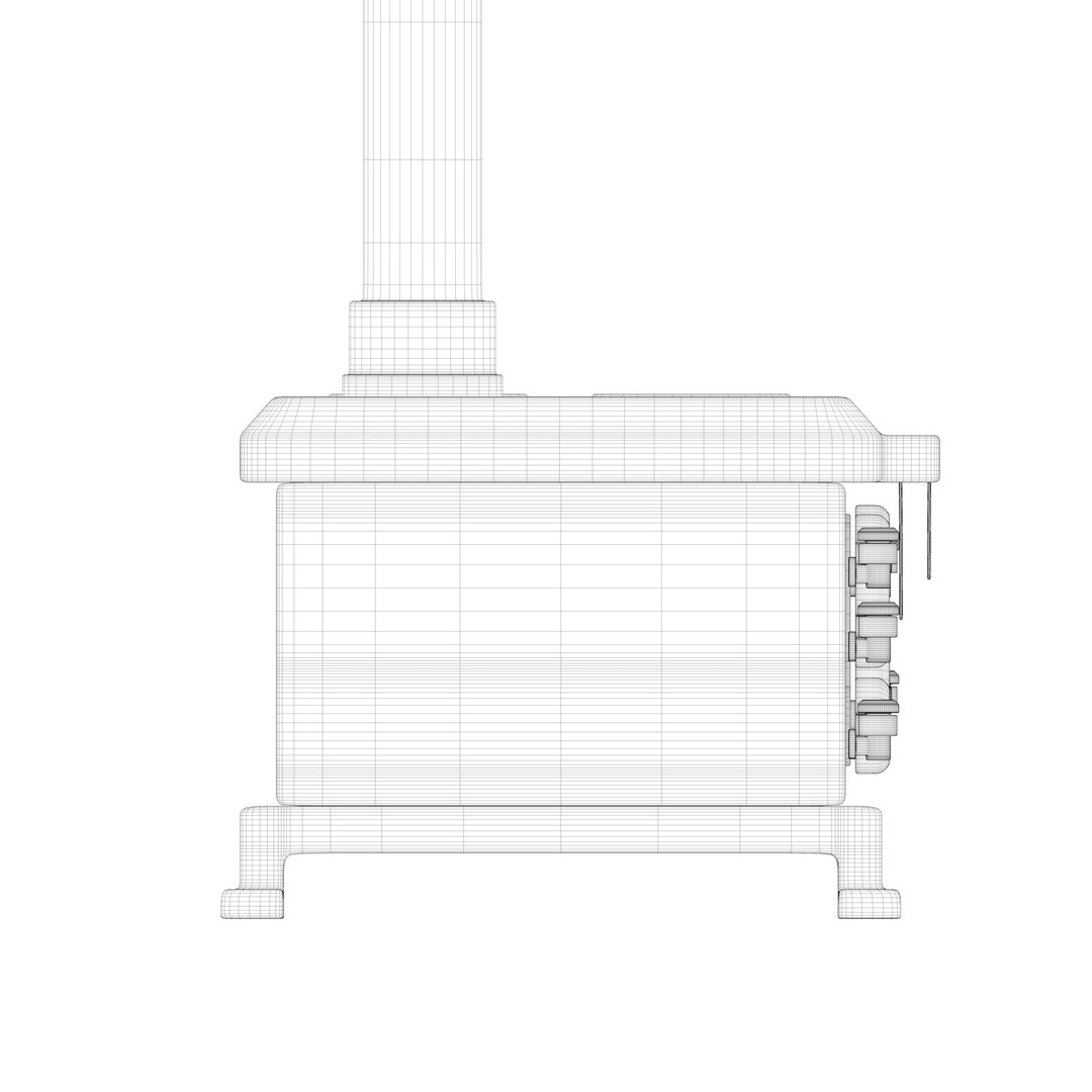 Range cooker 3D model - TurboSquid 1590779
