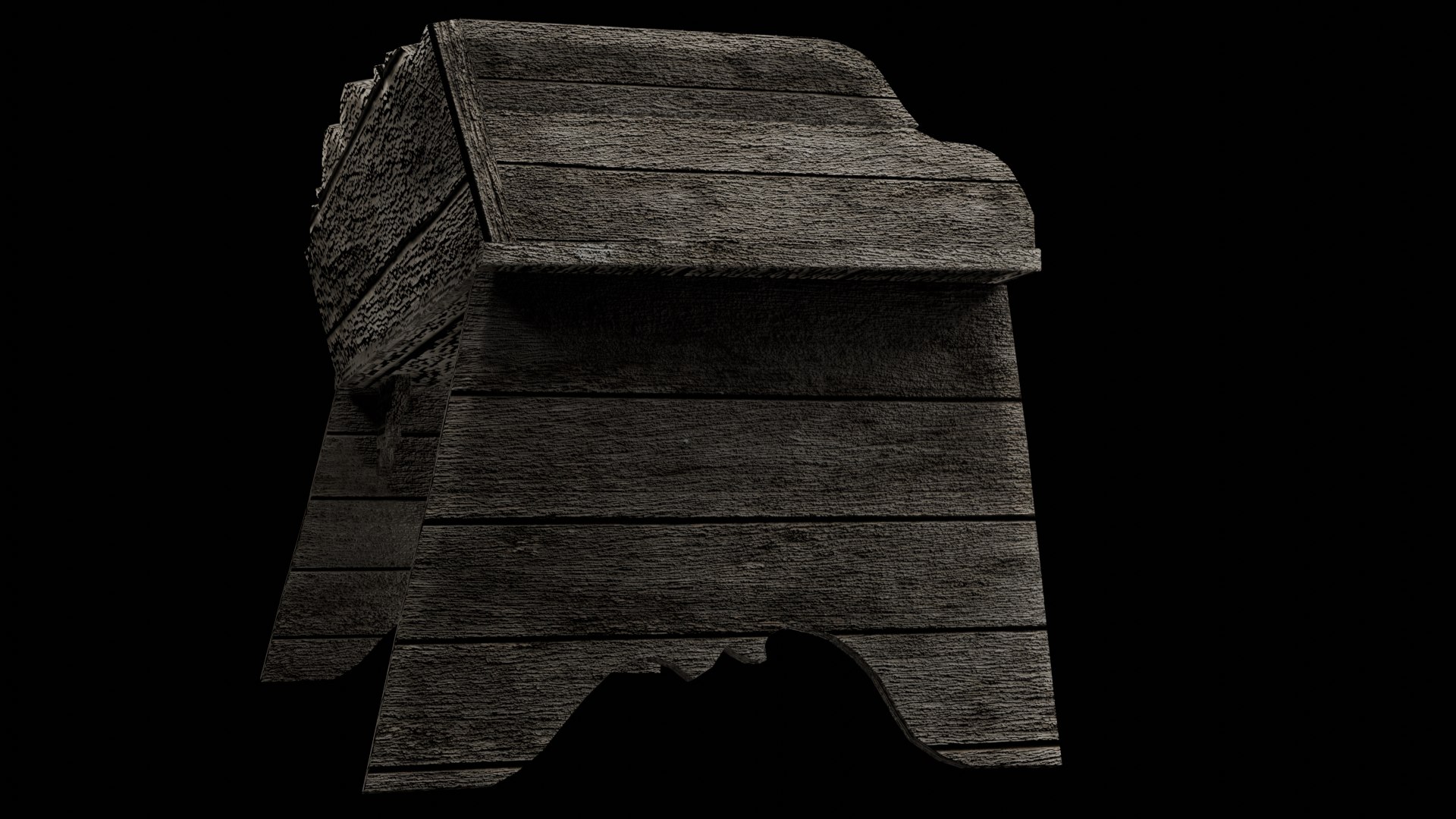 Colonial Foot Stand 3D Model - TurboSquid 2252886
