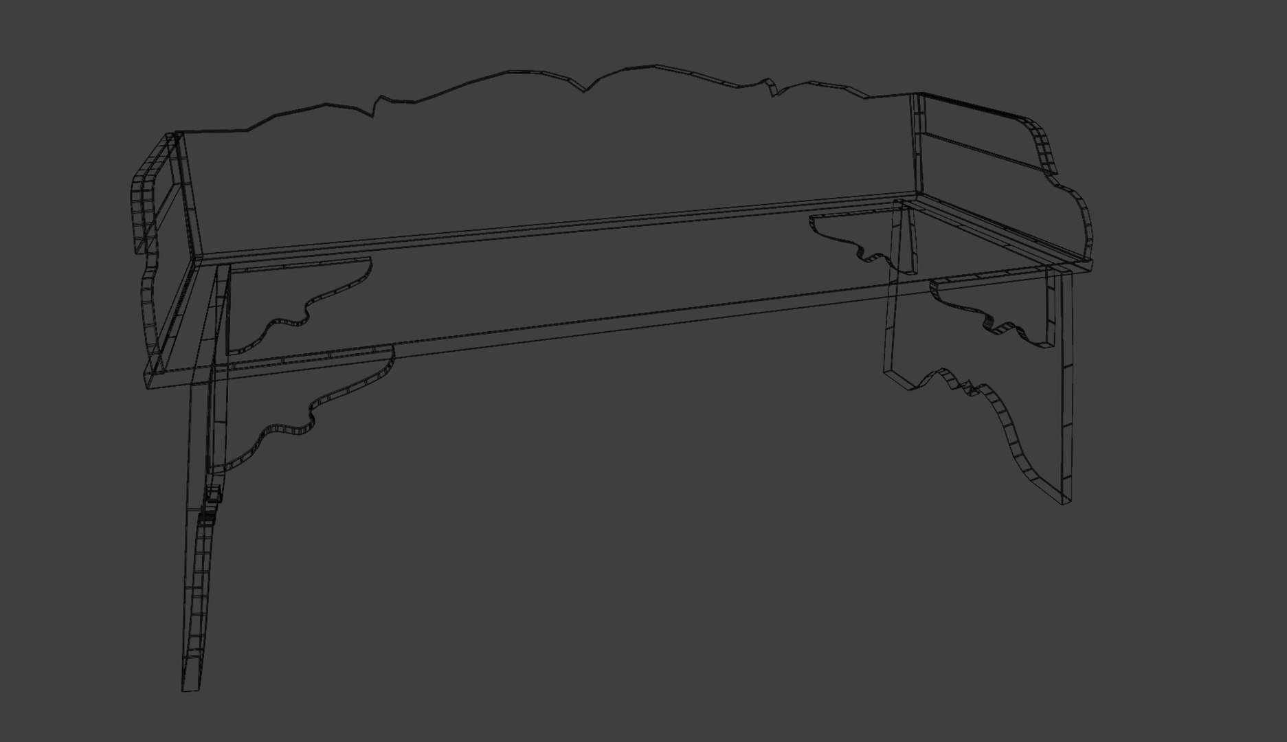 Colonial Foot Stand 3D Model - TurboSquid 2252886