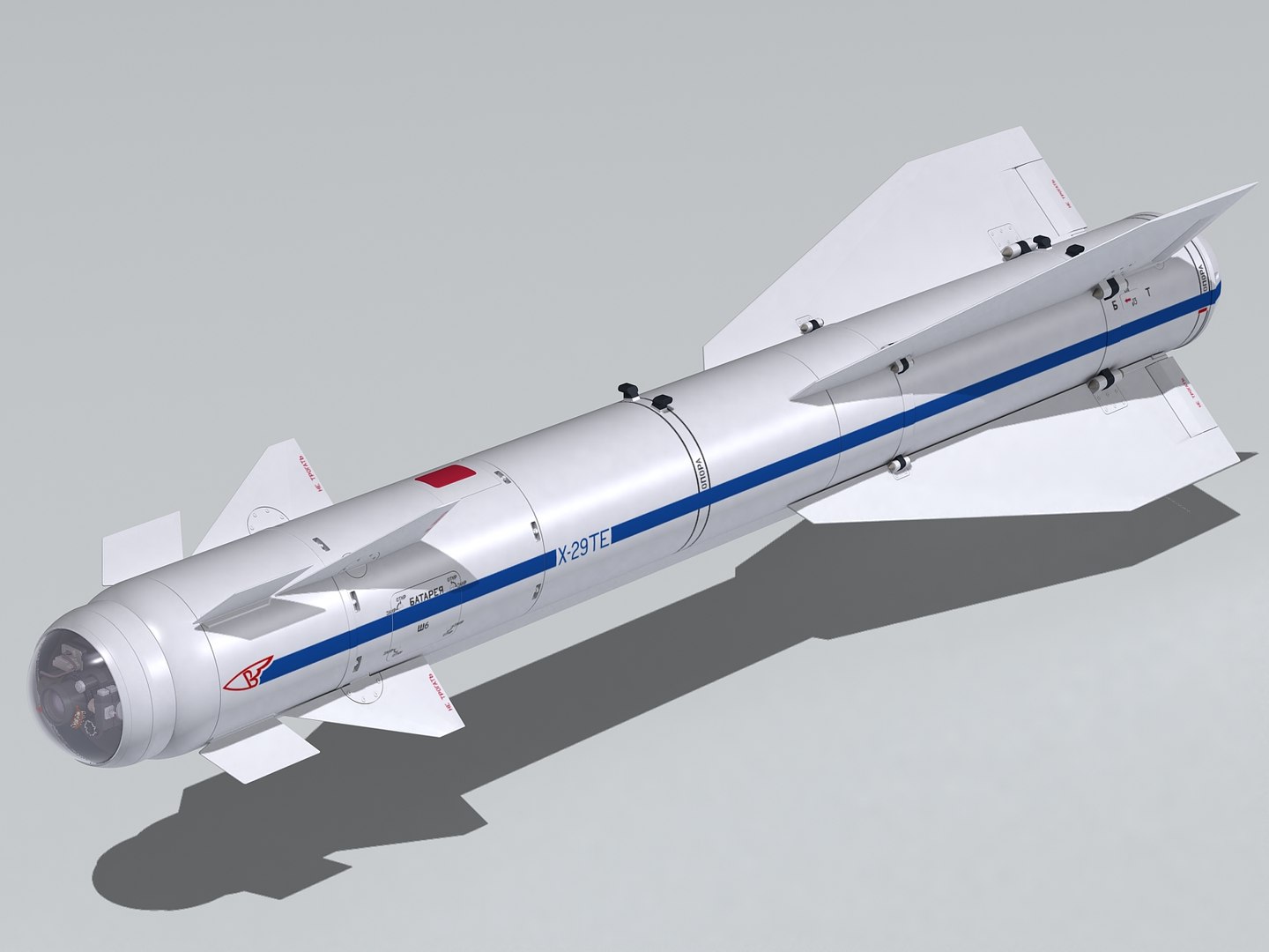 3d Kh-29 Missile Kh-29te Kh-29t Model