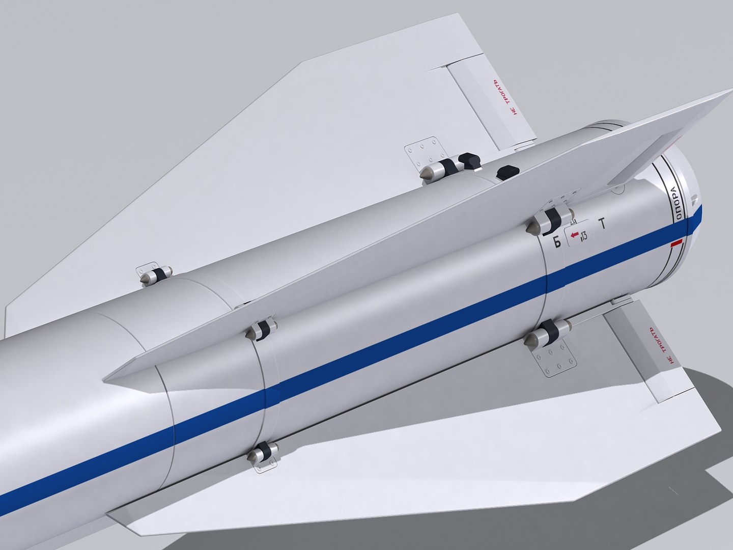 3d Kh-29 Missile Kh-29te Kh-29t Model