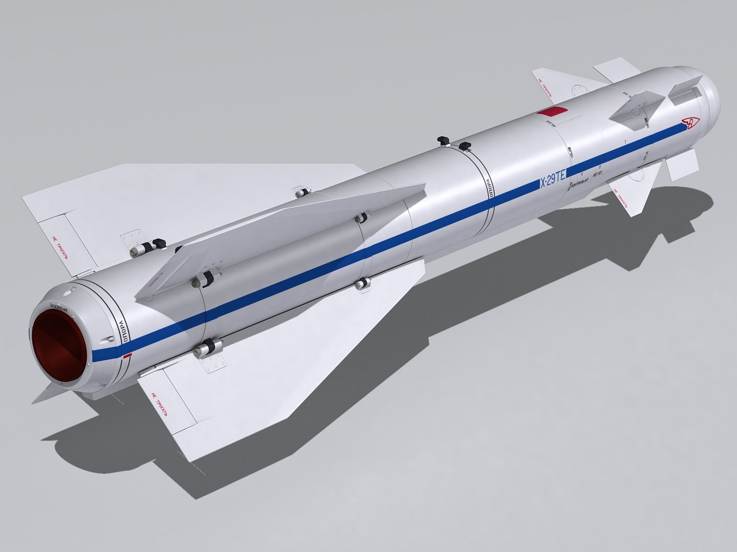 3d Kh-29 Missile Kh-29te Kh-29t Model
