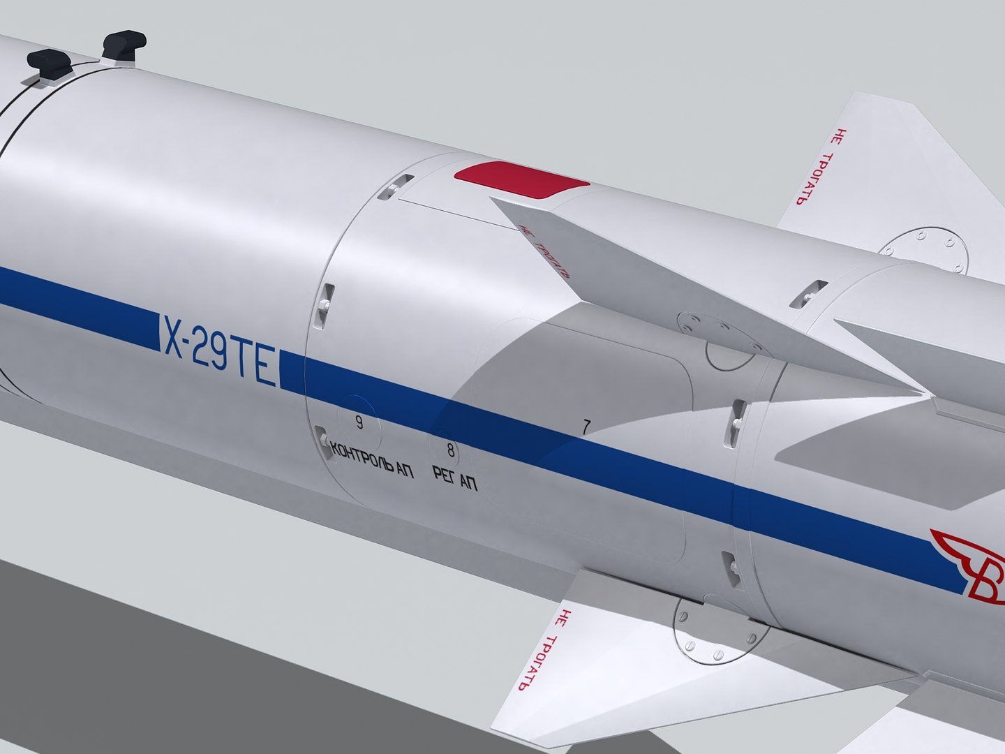 3d Kh-29 Missile Kh-29te Kh-29t Model
