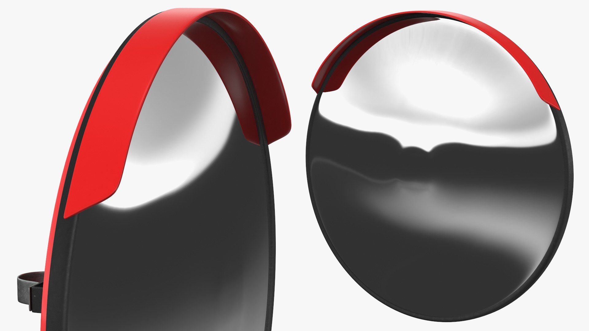 3D Round Traffic Mirror - TurboSquid 1741403