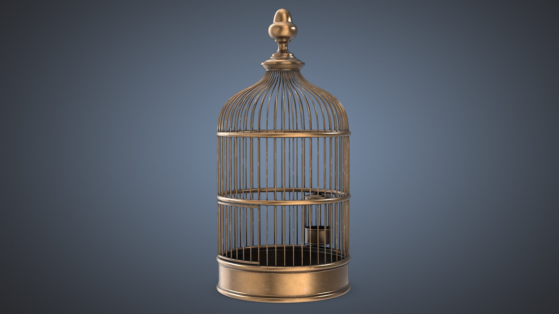 3D Bird Cage Model - TurboSquid 2269561
