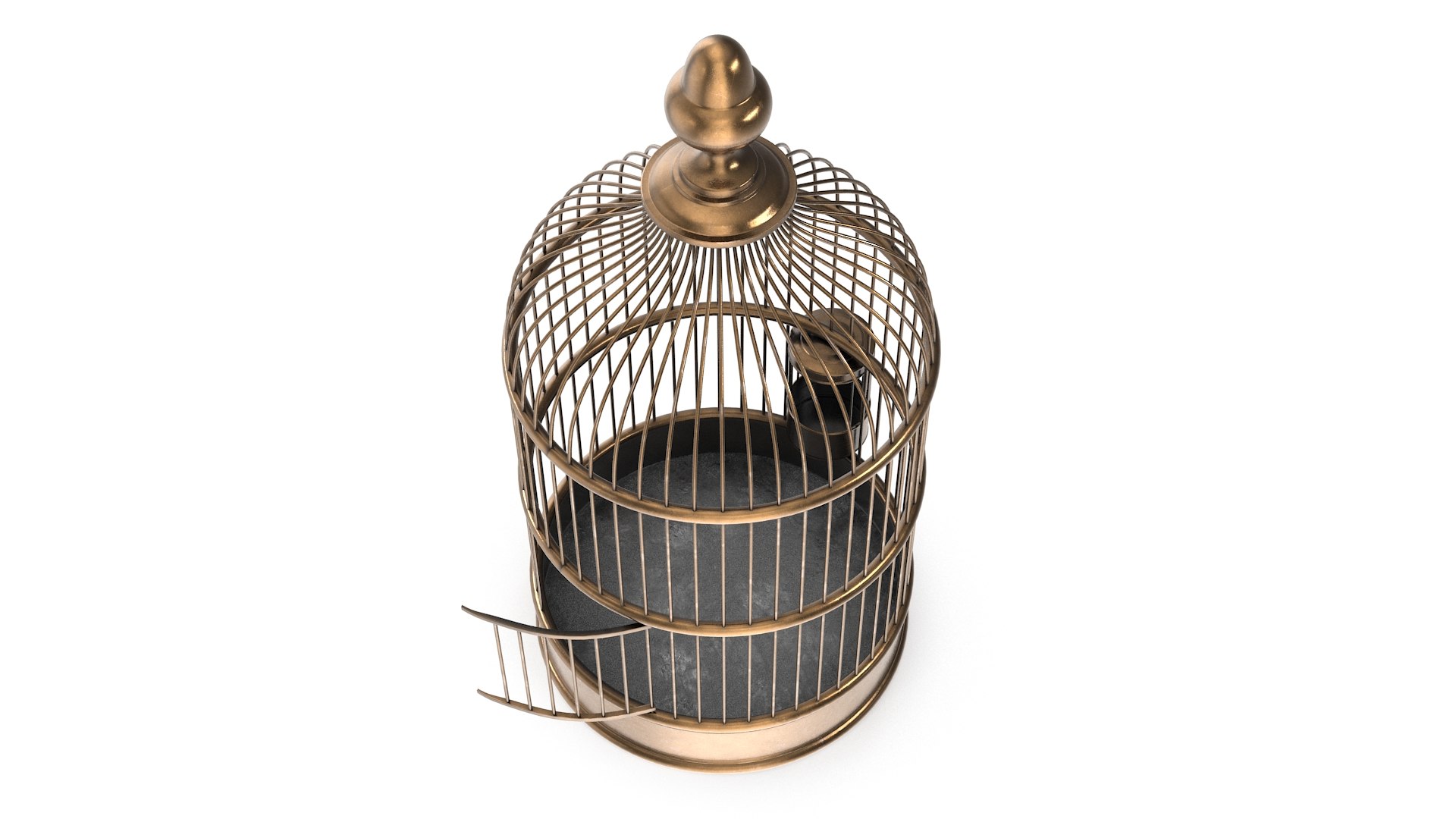 3D Bird Cage Model - TurboSquid 2269561