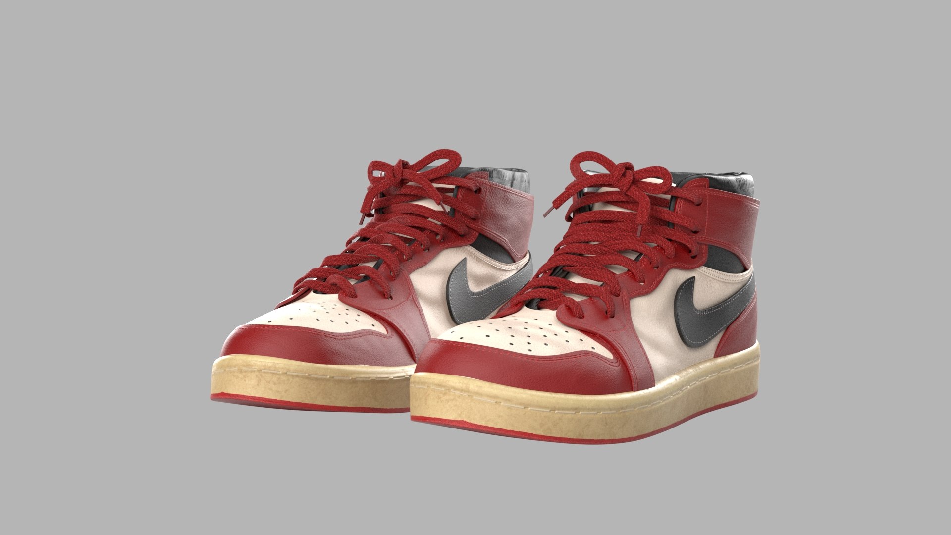 Nike Air Jordan 1 3D Model - TurboSquid 1575099