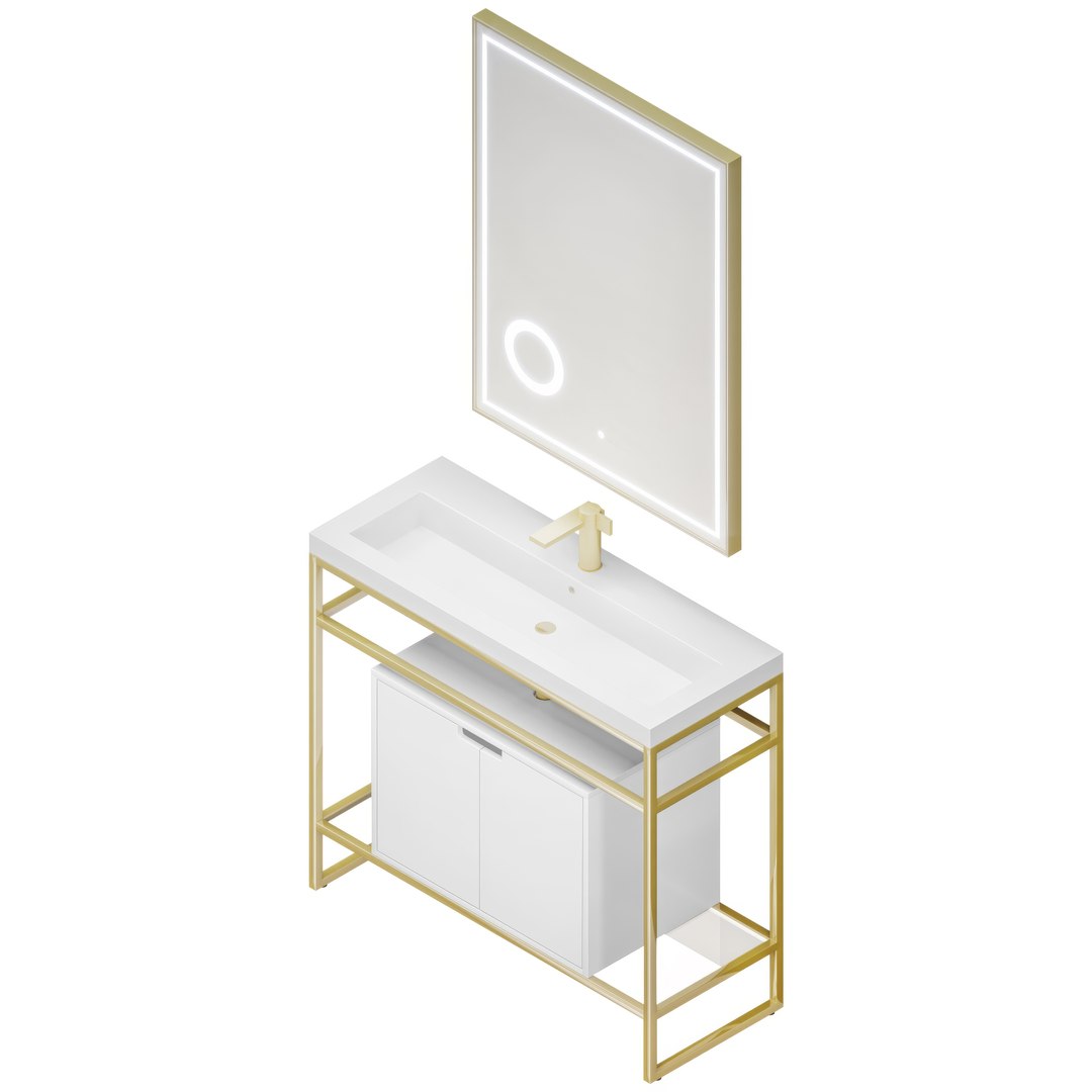 3D Model Boston 100 Mirror Tampa - TurboSquid 2187521