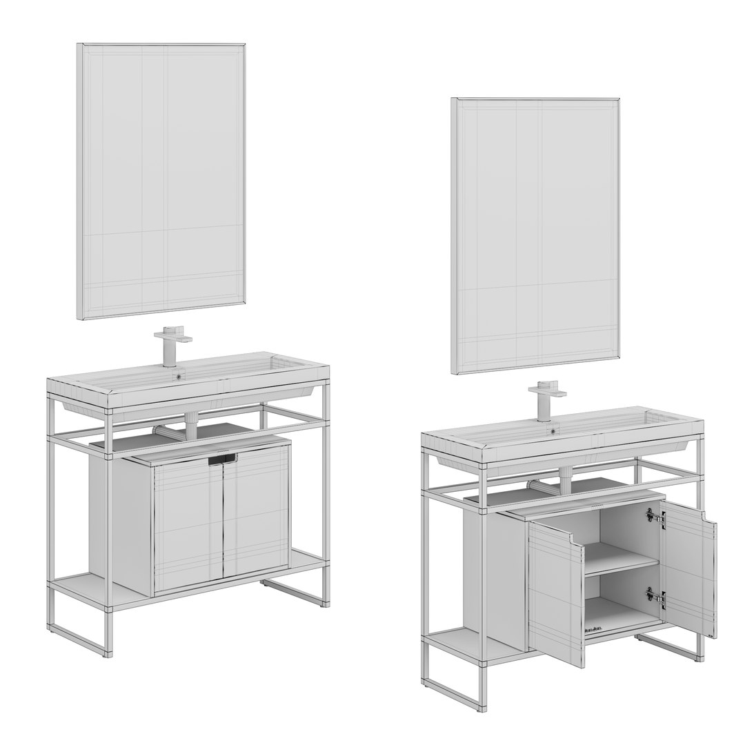 3D Model Boston 100 Mirror Tampa - TurboSquid 2187521