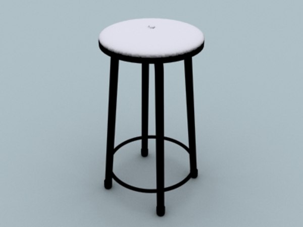 chair stool 3d model