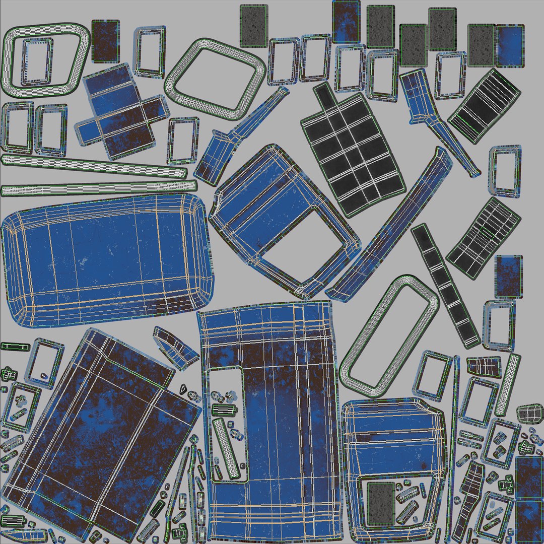 3D Old Truck Model - TurboSquid 2030860