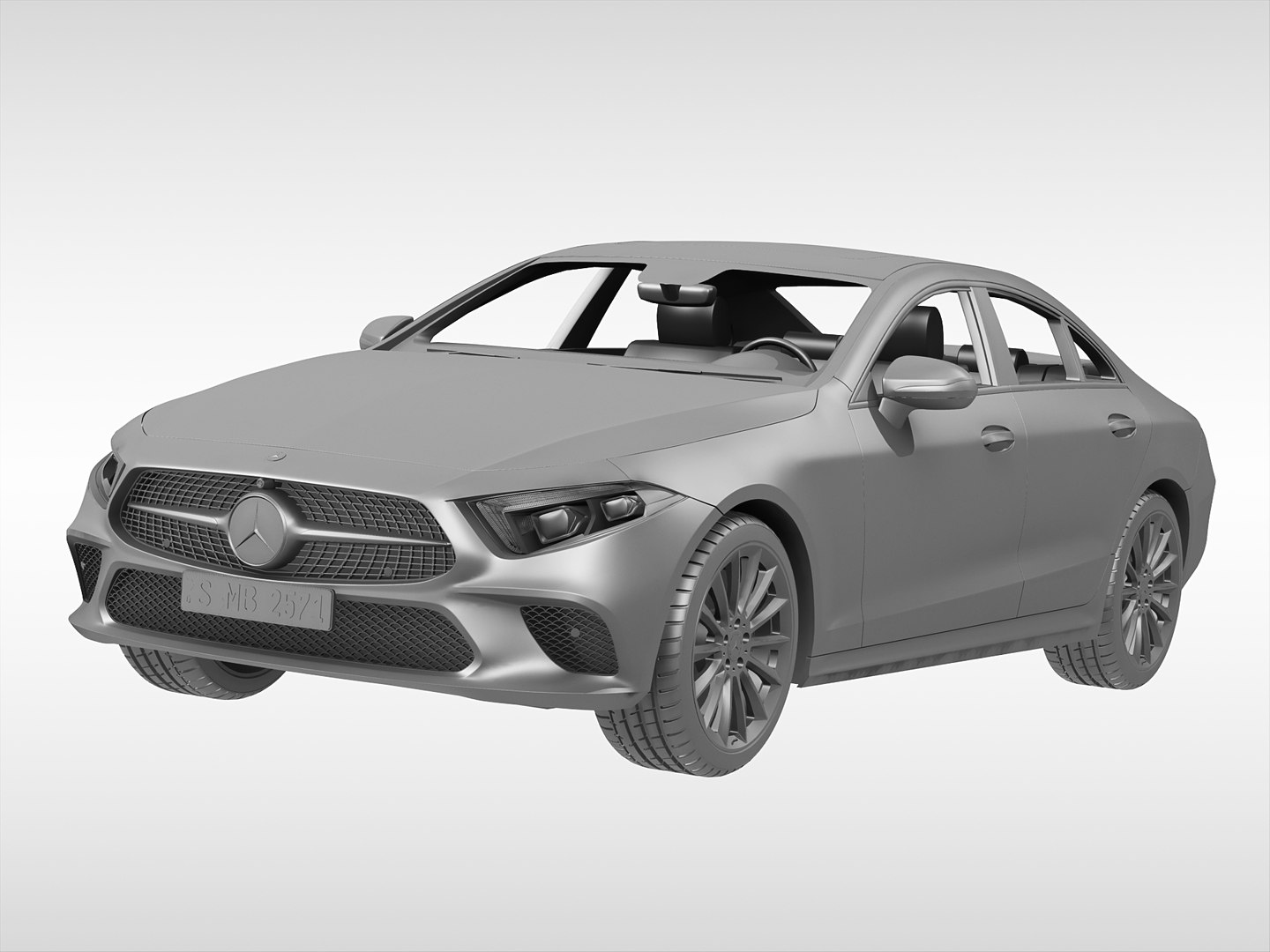 Mercedes Benz Cls 3D Model - TurboSquid 1241386
