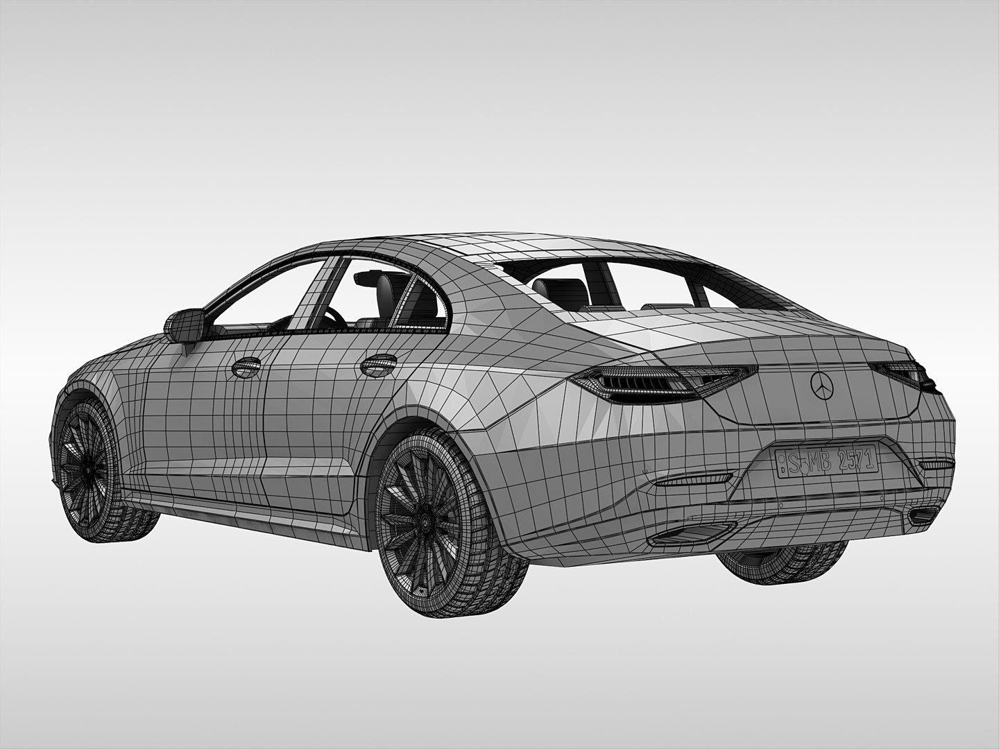 Mercedes Benz Cls 3D Model - TurboSquid 1241386
