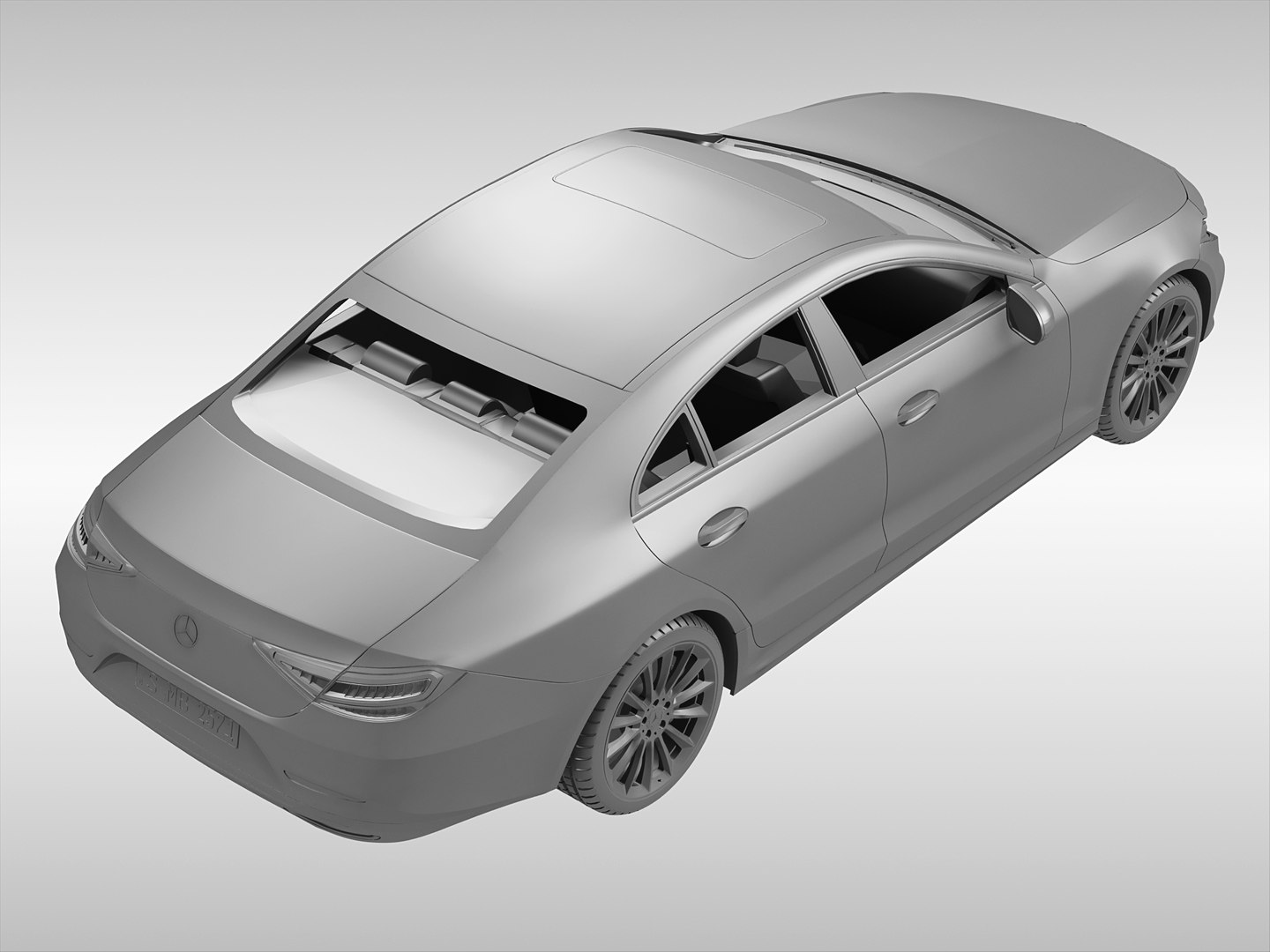 Mercedes Benz Cls 3D Model - TurboSquid 1241386