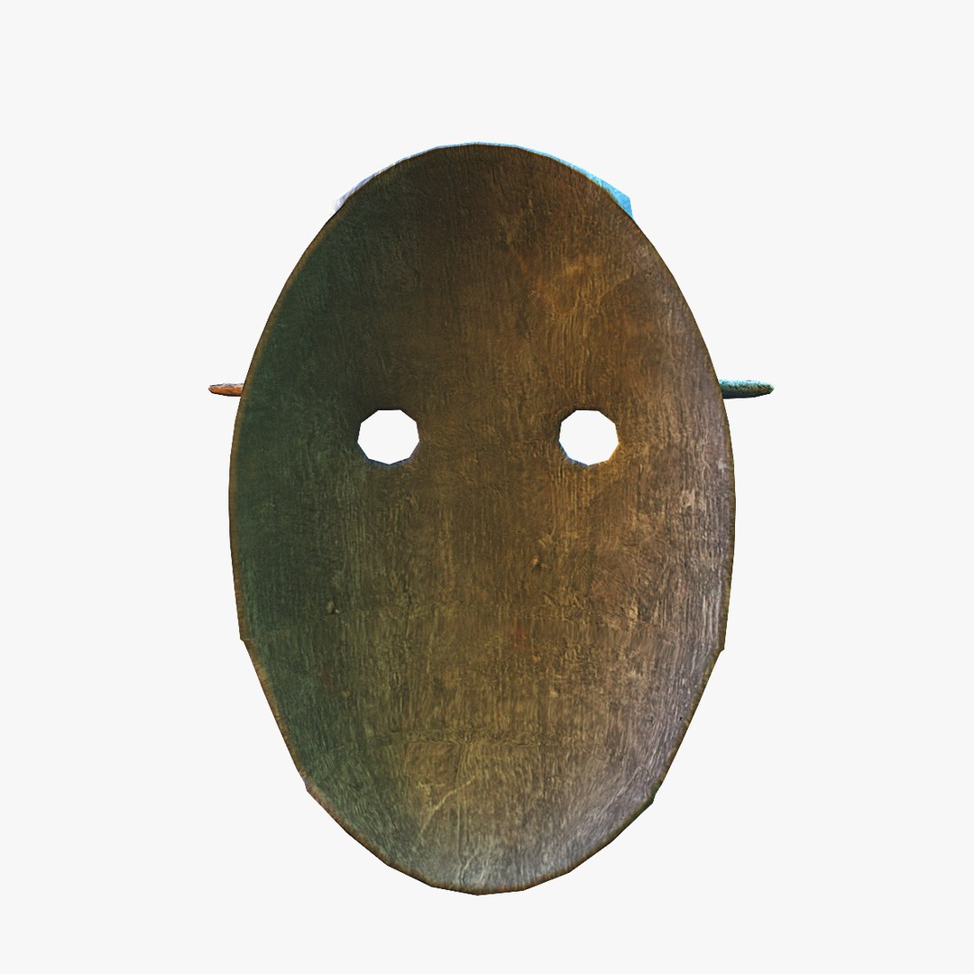 Mask Voodoo 3D Model - TurboSquid 1167052
