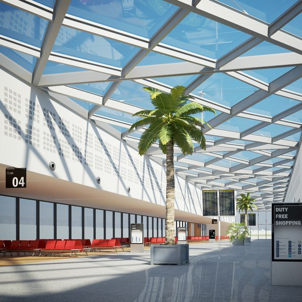 Airport 3D Models for Download | TurboSquid