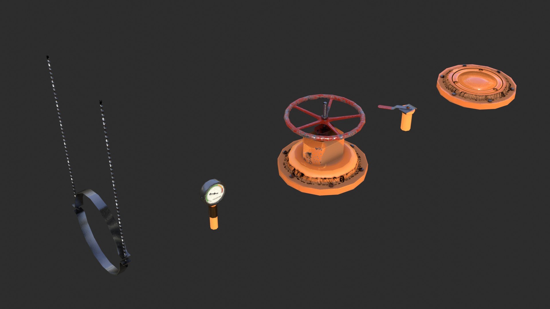 Modular Pipes 3D Model - TurboSquid 1588841