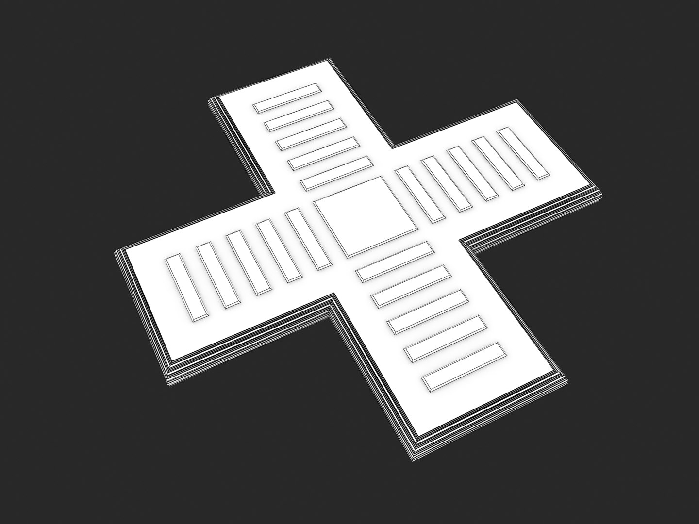 Cross 3D model - TurboSquid 1474917