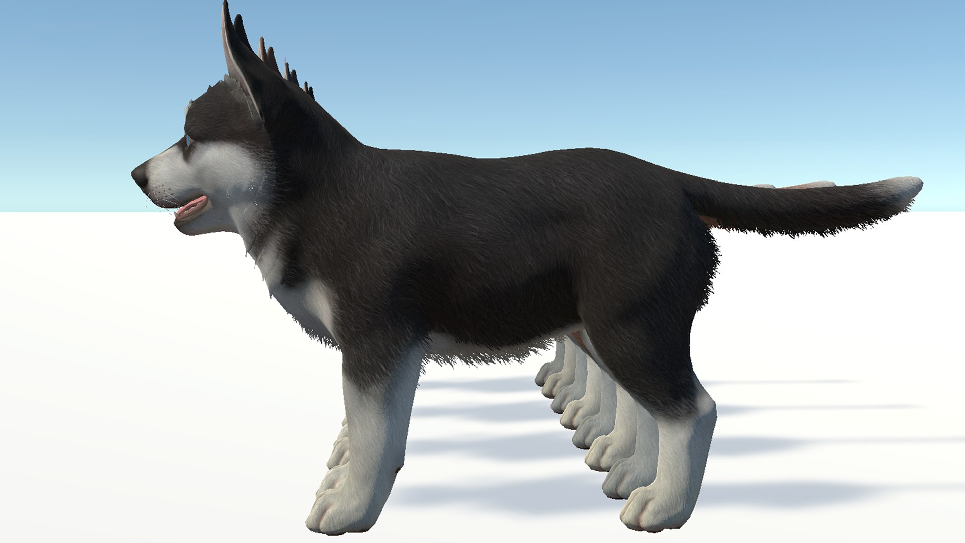 3D Puppy - Husky Model - TurboSquid 2075074