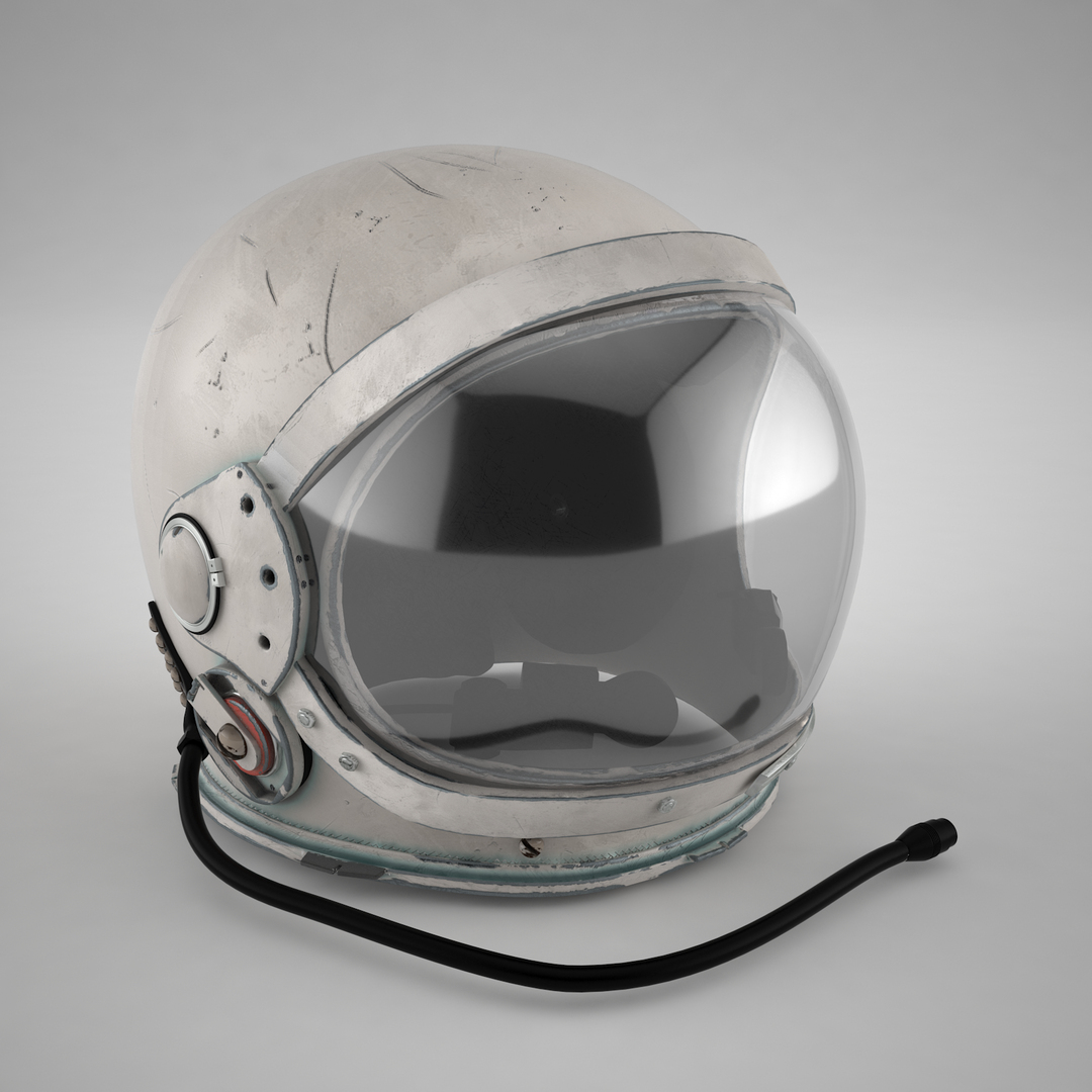 3D model space helmets mercury soviet - TurboSquid 1491146