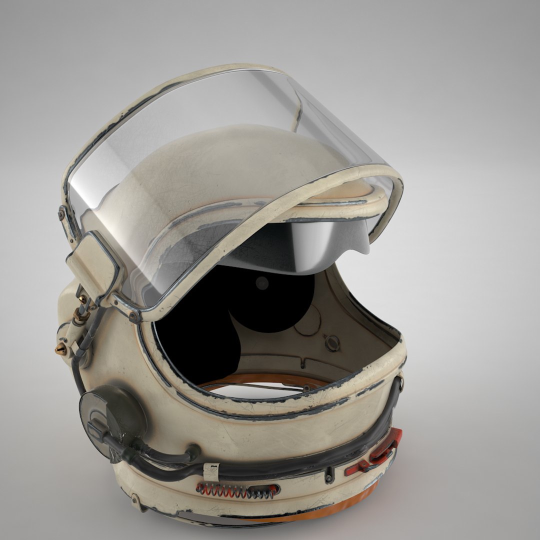 3D Model Space Helmets Mercury Soviet - TurboSquid 1491146