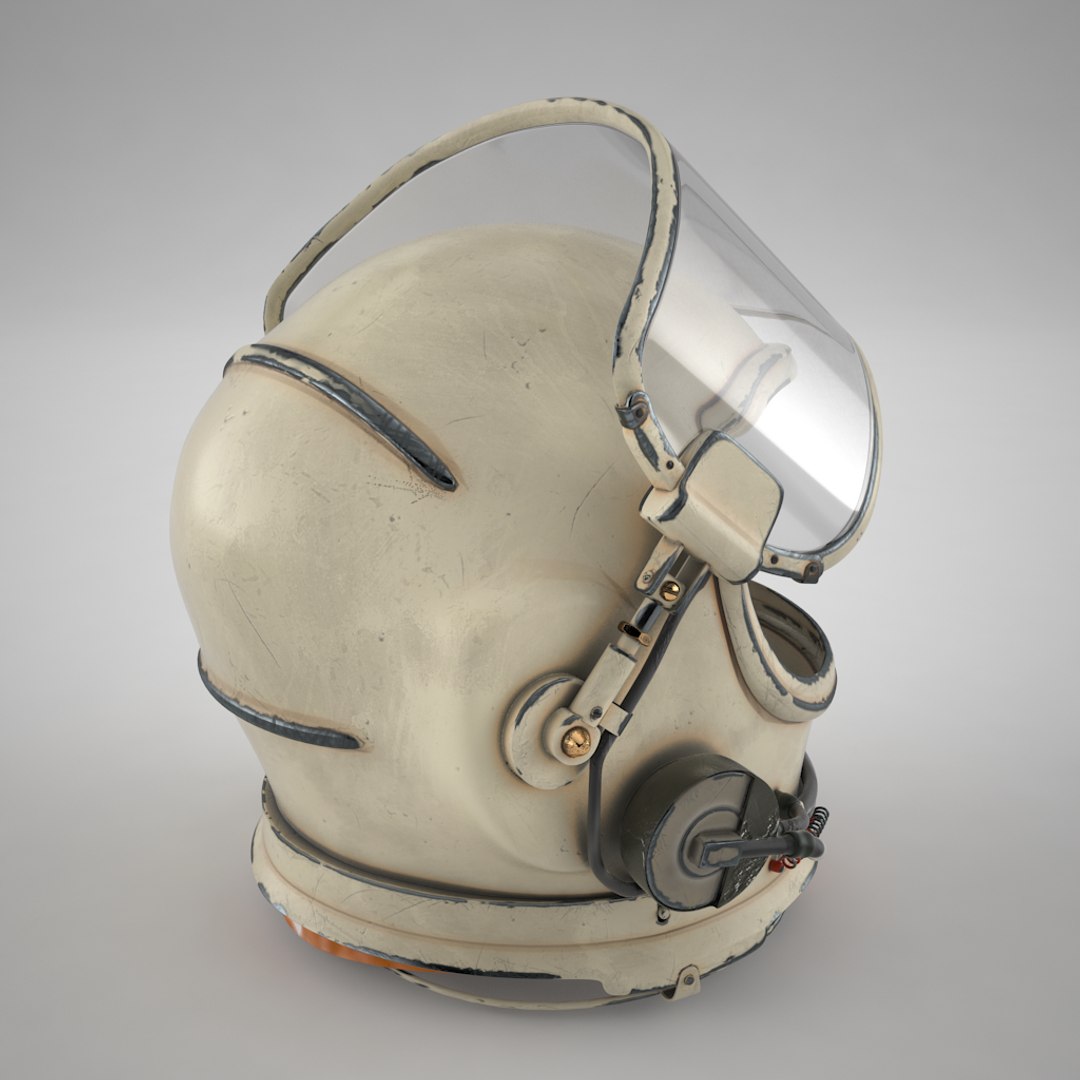 3D Model Space Helmets Mercury Soviet - TurboSquid 1491146