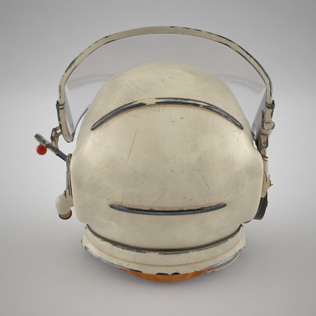3D Model Space Helmets Mercury Soviet - TurboSquid 1491146