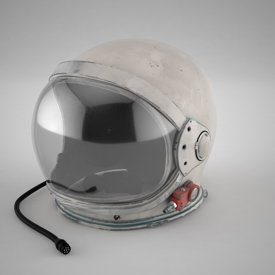 3D Model Space Helmets Mercury Soviet - TurboSquid 1491146