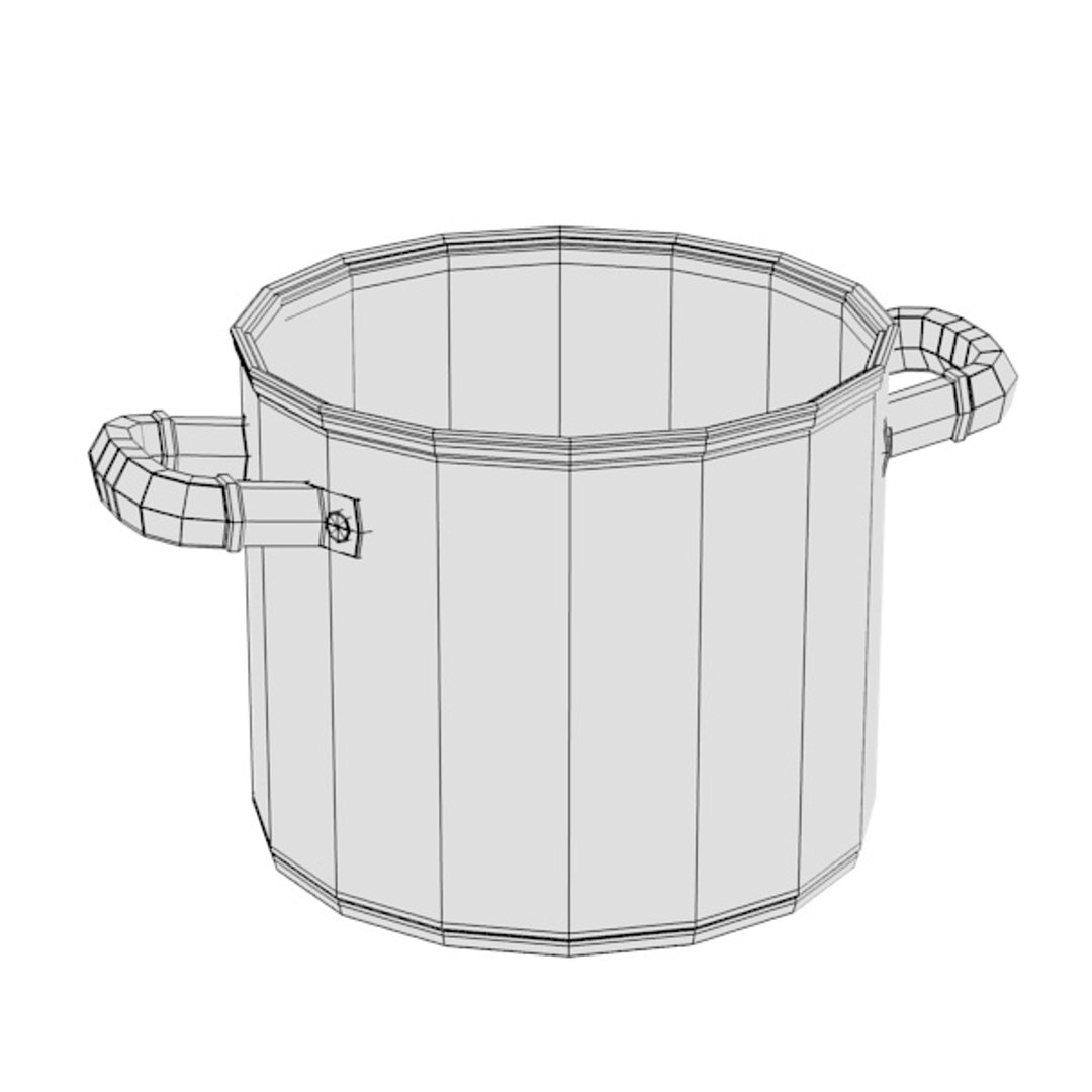 Cooking Pot 3d 3ds