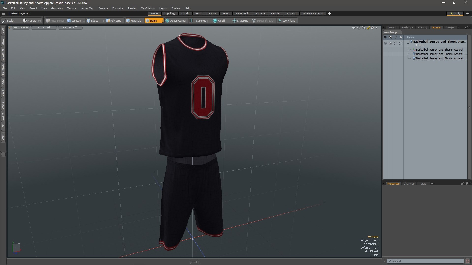 3D Basketball Jersey And Shorts Apparel - TurboSquid 2225109