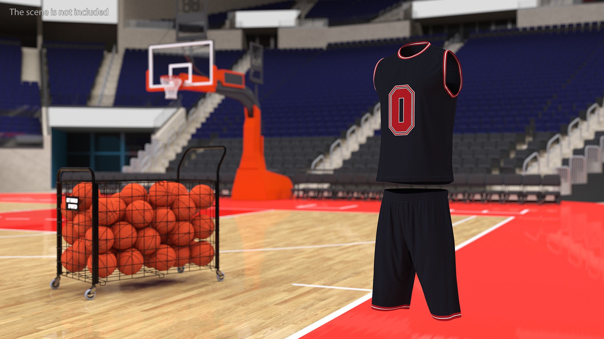 3D Basketball Jersey And Shorts Apparel - TurboSquid 2225109