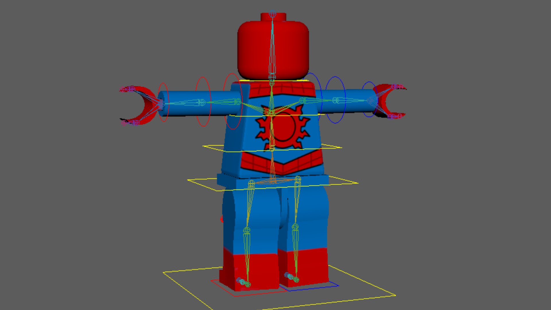 3D Lego Spider-man Spider Model - TurboSquid 1690589