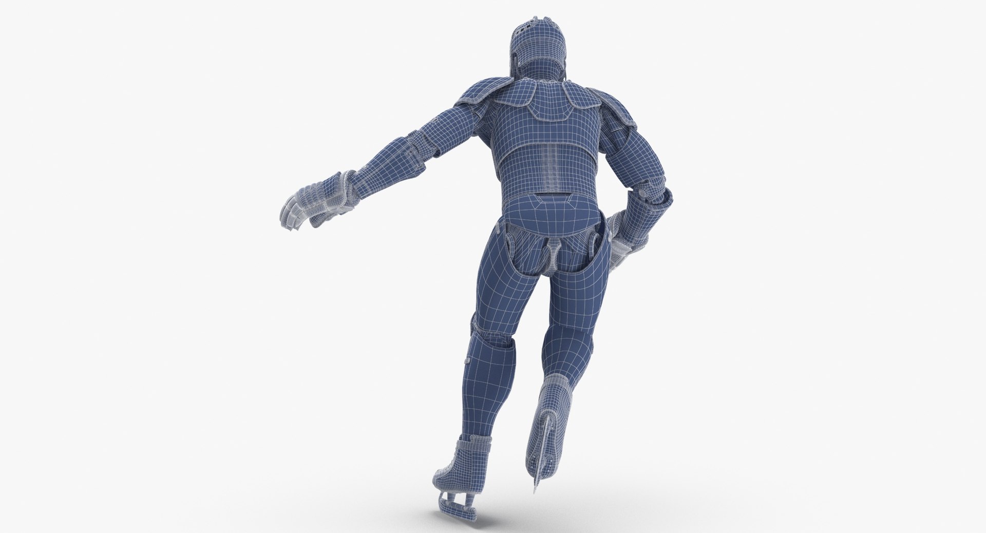 Hummanoid Hockey Player Pose 3D Model - TurboSquid 1584986