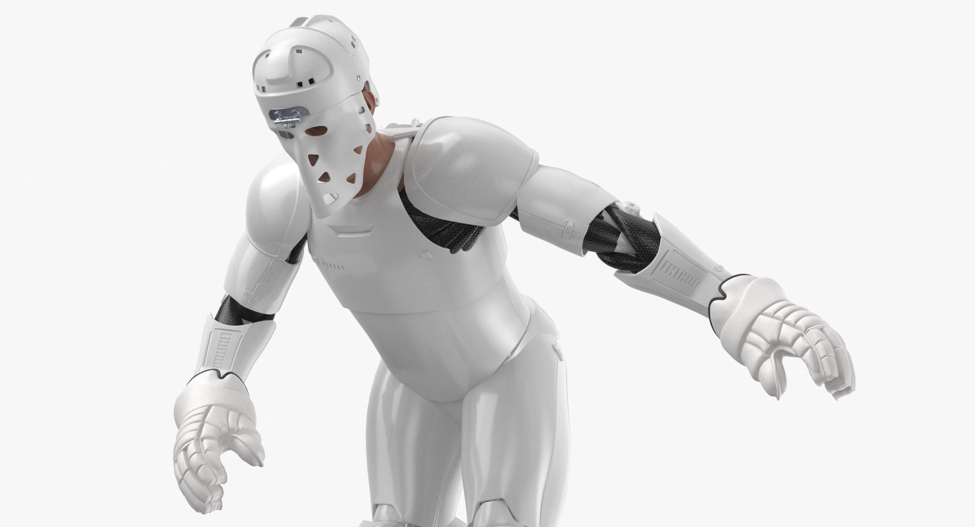 Hummanoid Hockey Player Pose 3D Model - TurboSquid 1584986