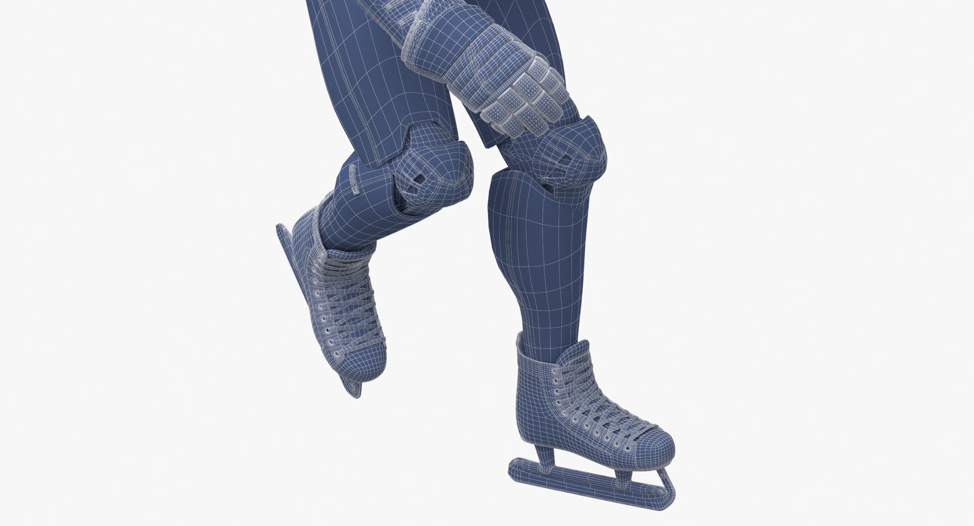 Hummanoid Hockey Player Pose 3D Model - TurboSquid 1584986