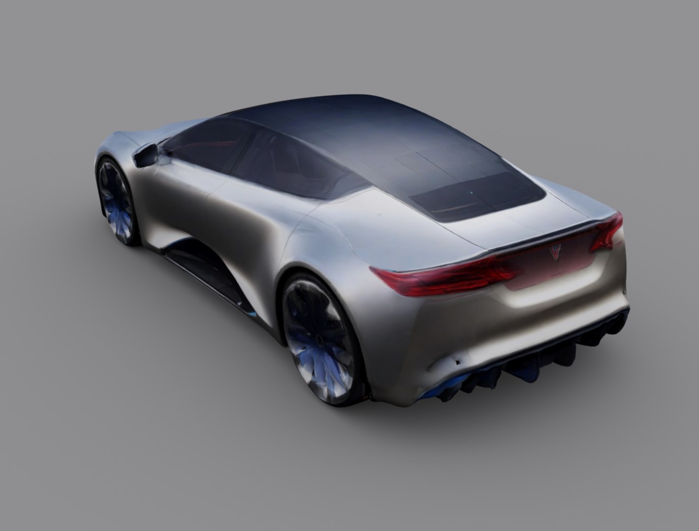 3D Sedan Concept Car - TurboSquid 2320136