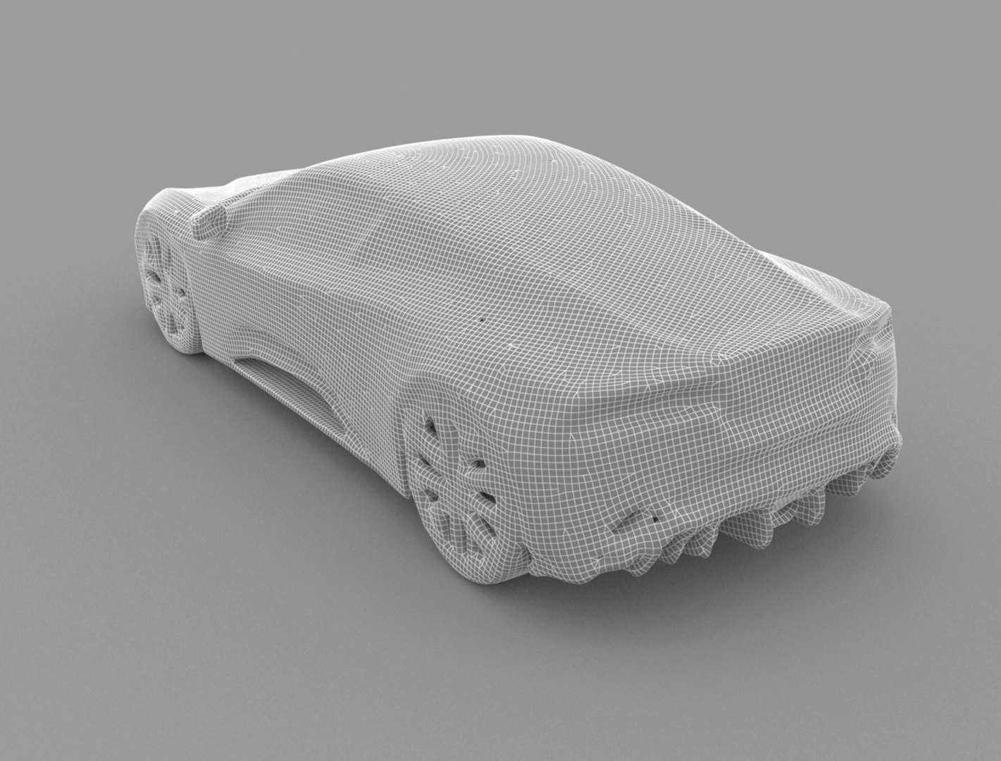 3D Sedan Concept Car - TurboSquid 2320136