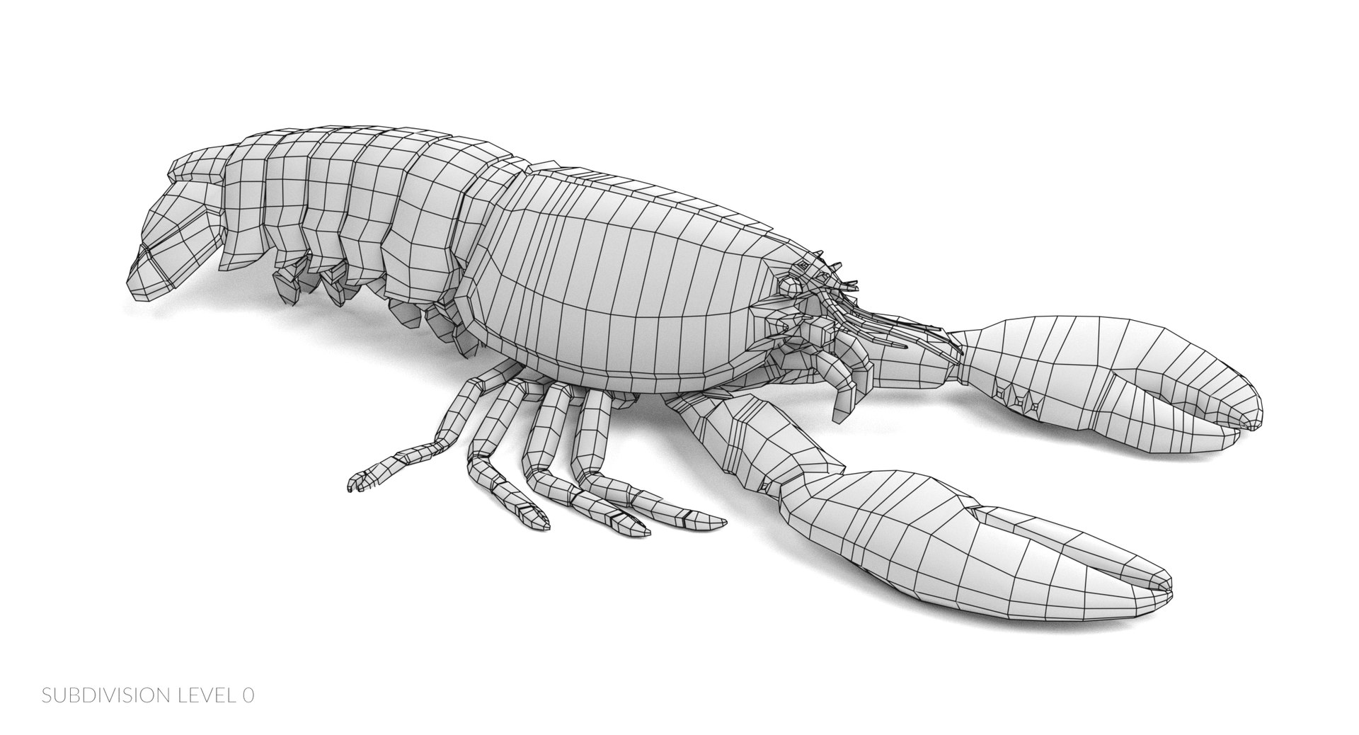 3D Cooked Lobster - TurboSquid 1285576