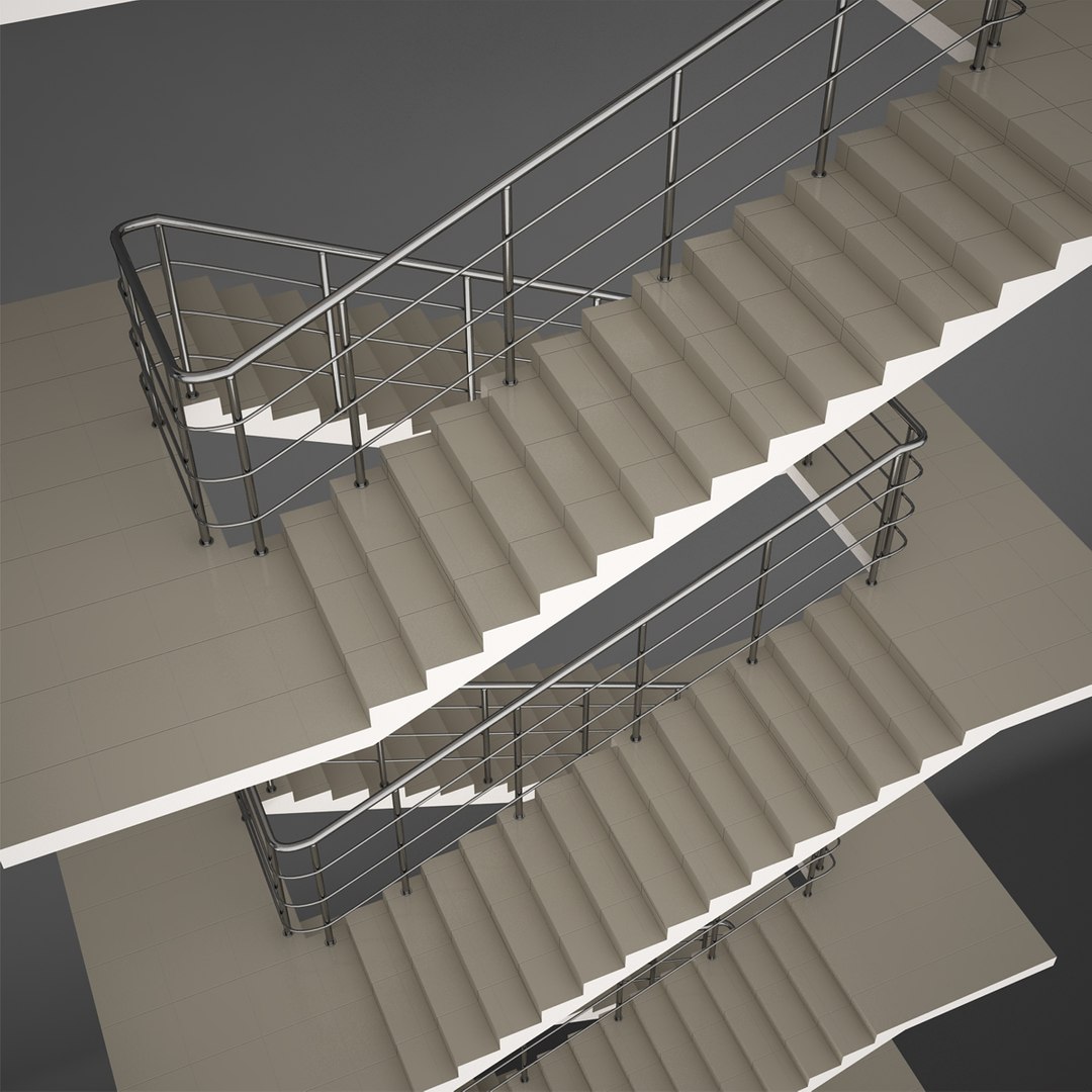 Stairs 3d Model