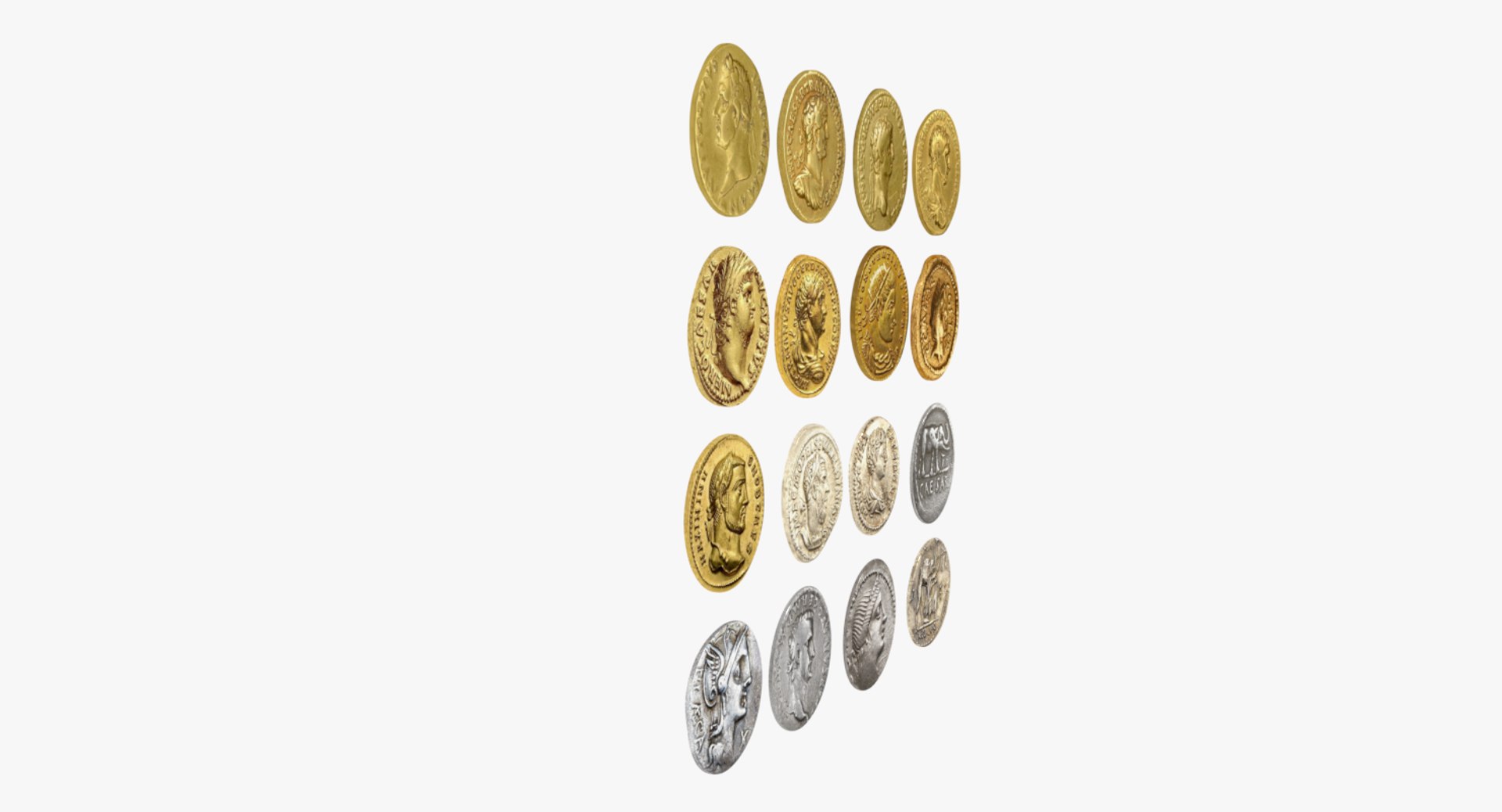 Roman Coins 3D Model - TurboSquid 1411527