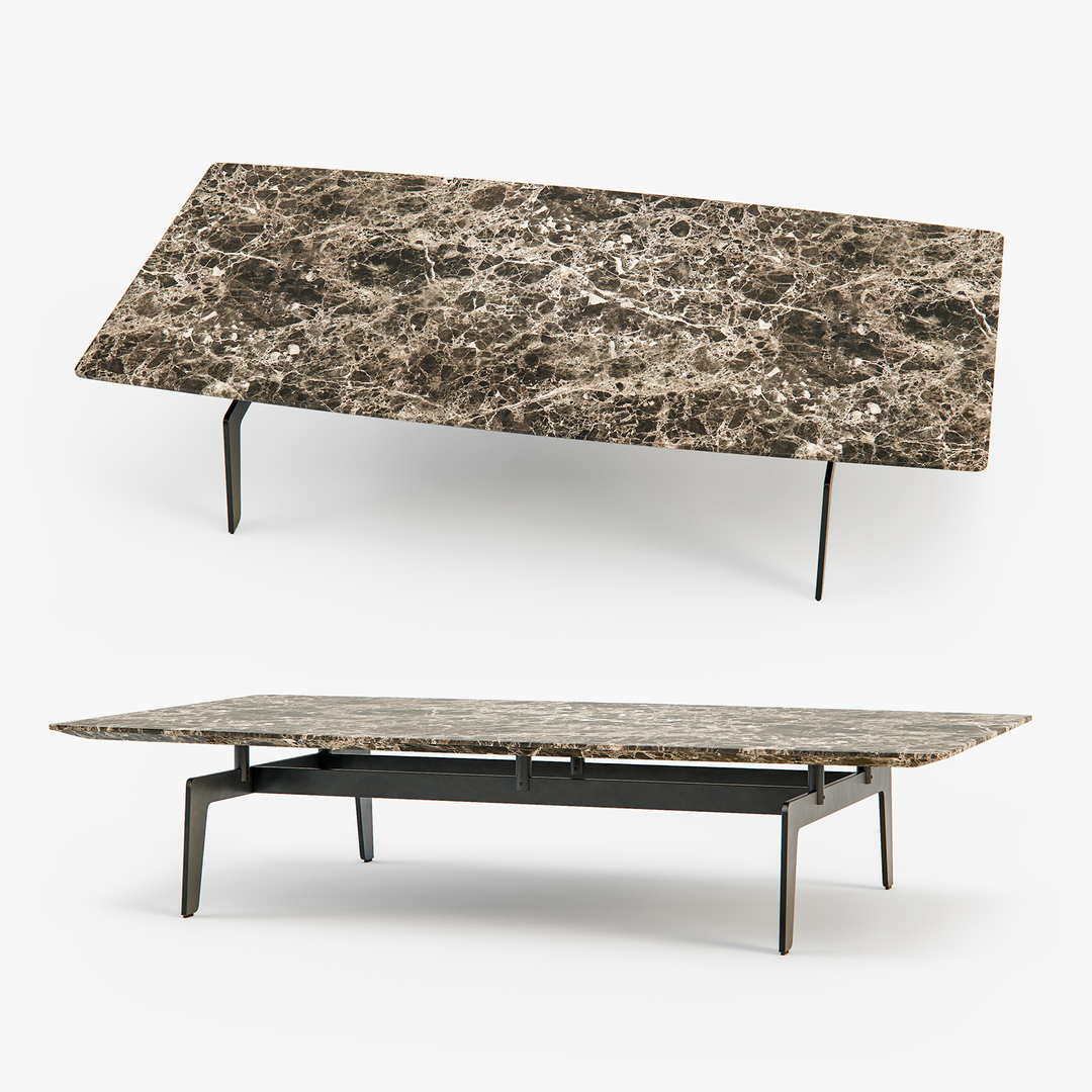 3d poliform tribeca coffee table model