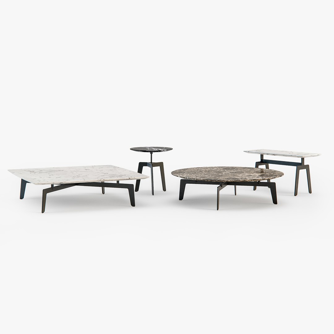 3d Poliform Tribeca Coffee Table Model